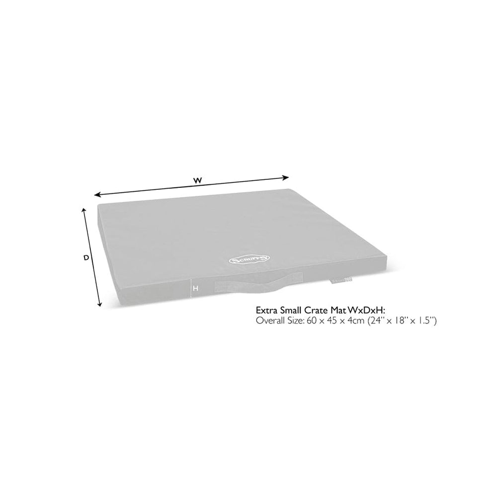 Scruffs® Expedition Dog Crate Mat - Storm Grey — Pet Prestige UK